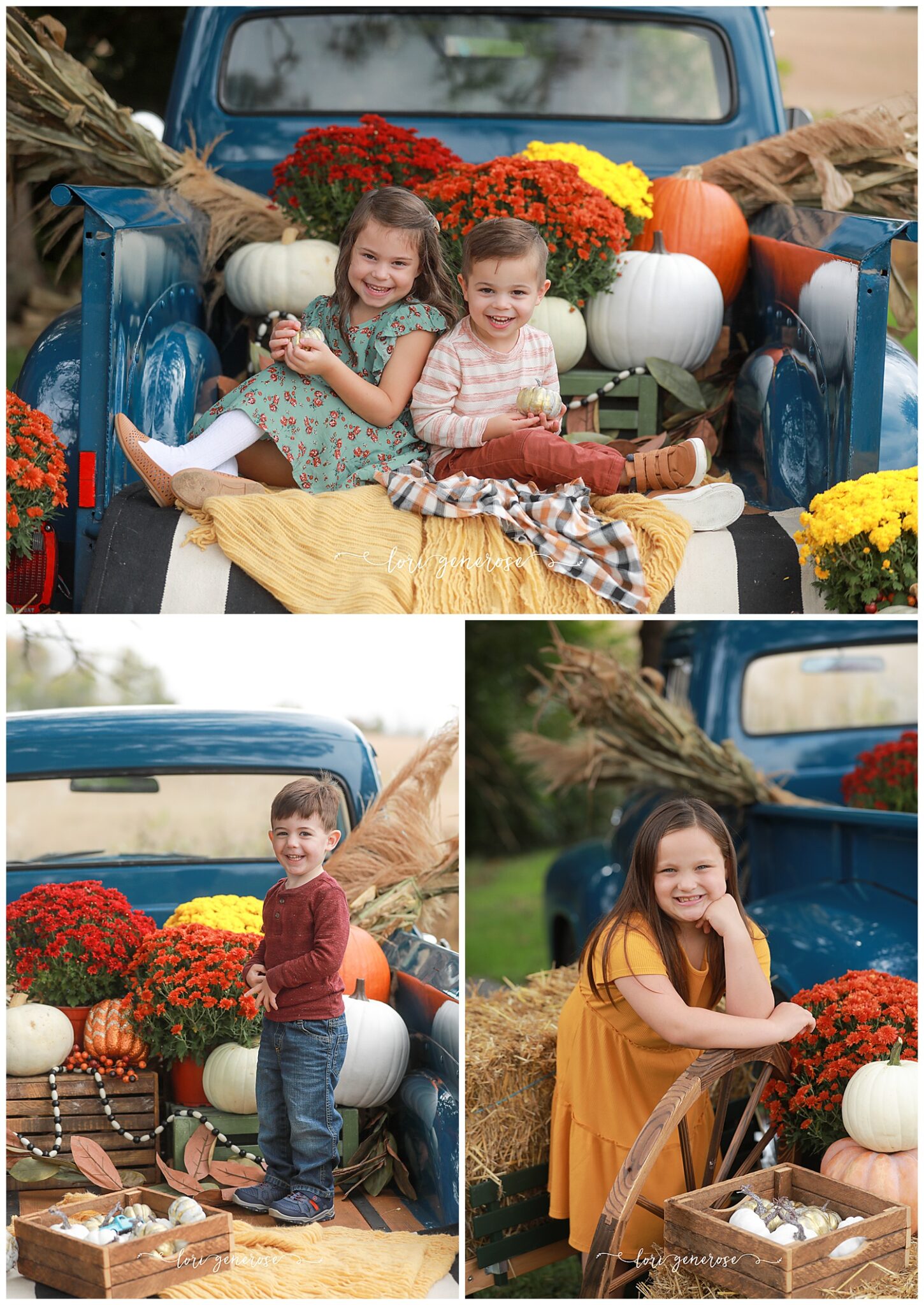 Fall Mini Photo Shoots In The Lehigh Valley, PA | Blue Truck & Family ...