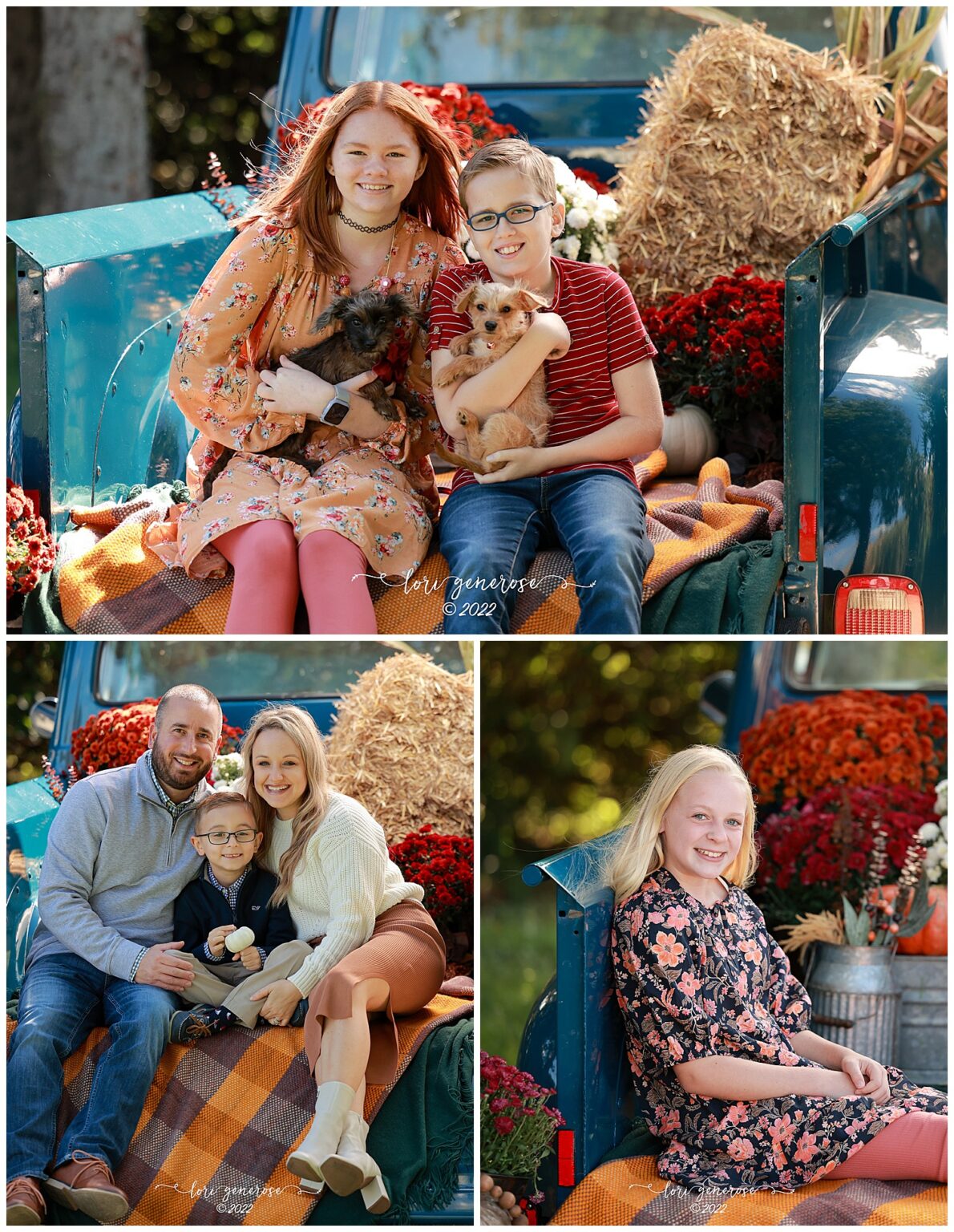 Fall Mini Photo Shoots In The Lehigh Valley, PA | Blue Truck & Family ...