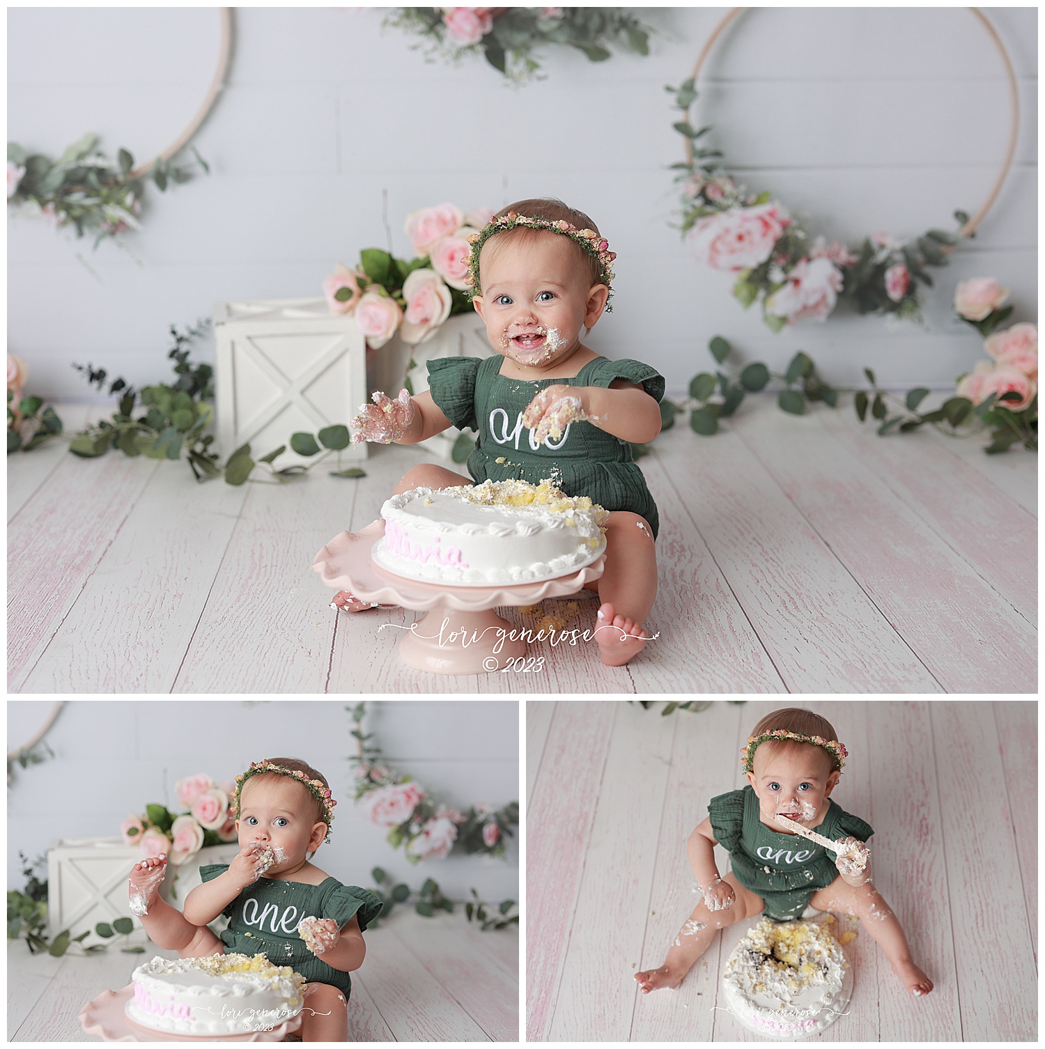 Lehigh Valley Photographer | LG Photography | Lori Generose | Smash & Splash: Boho Floral Cake ...